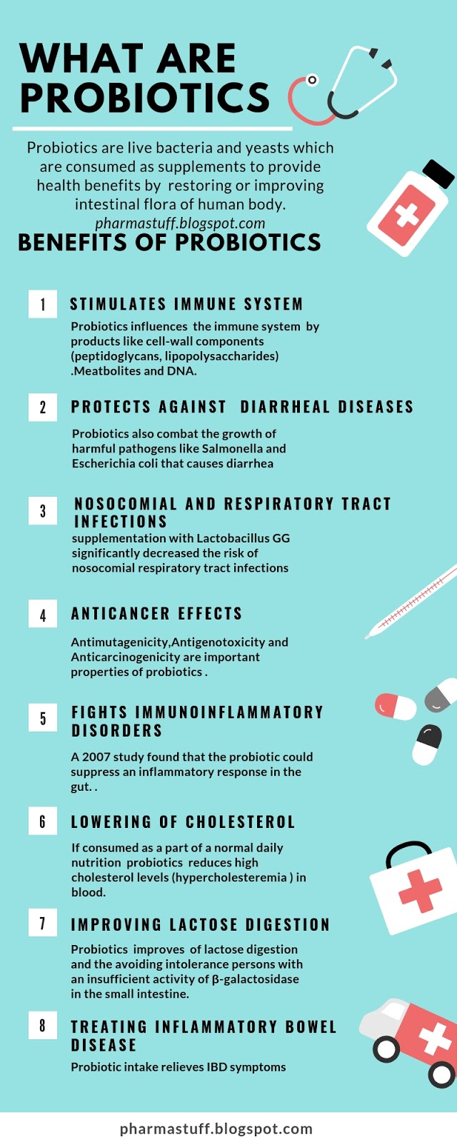Probiotics benefits and Probiotic Bacteria used in commerical Products ...