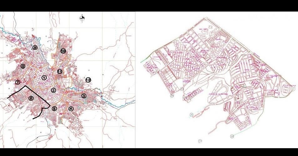 COMUNA SEIS - PASTO: MAPA