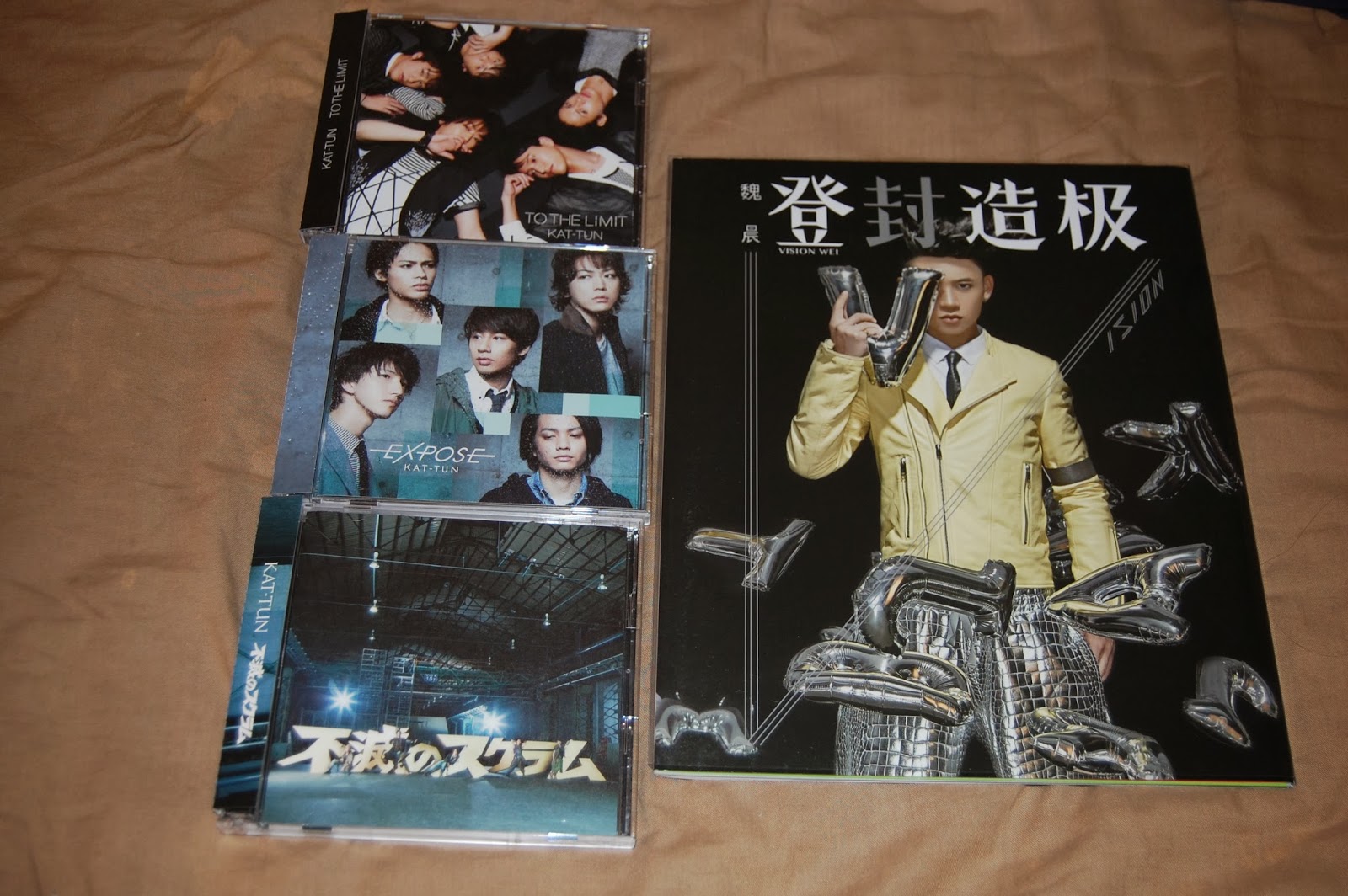Dreamstroue: Album Review: KAT-TUN & Vision Wei Chen