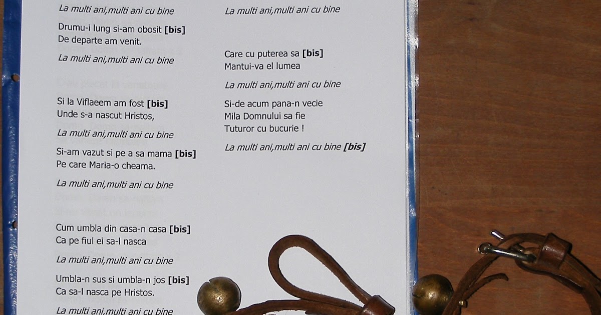 Traditii in Bucuresti - Ansamblul folcloric DOINA: 2012 Colinde de ...