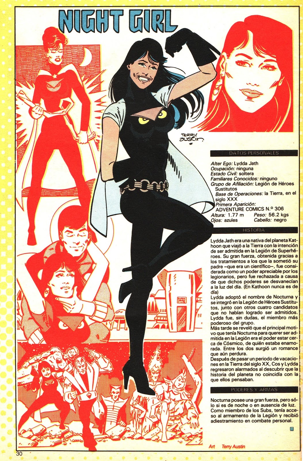 Fichas de Superheroes Marvel y DC: marzo 2011