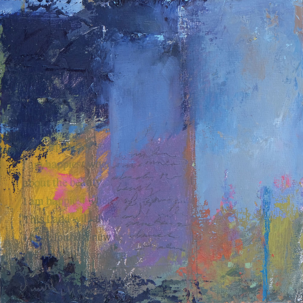 Mixed Media Artists International: "spring rain, ii" — abstract ...