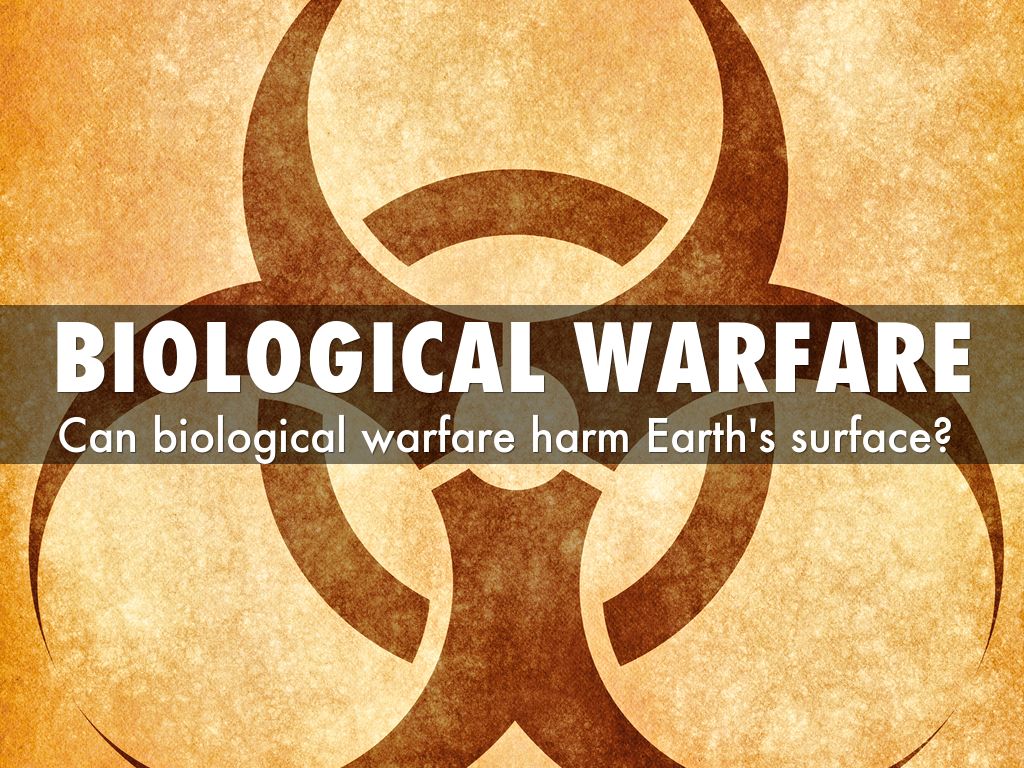 BIOLOGICAL WARFARE: SENJATA BIOLOGIS, PERLUKAH? ~ BIOTECH