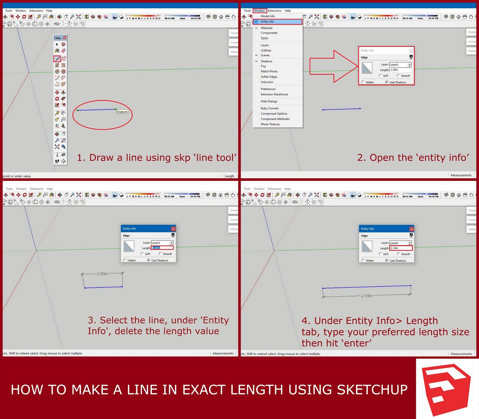 SKETCHUP Tips and Tricks