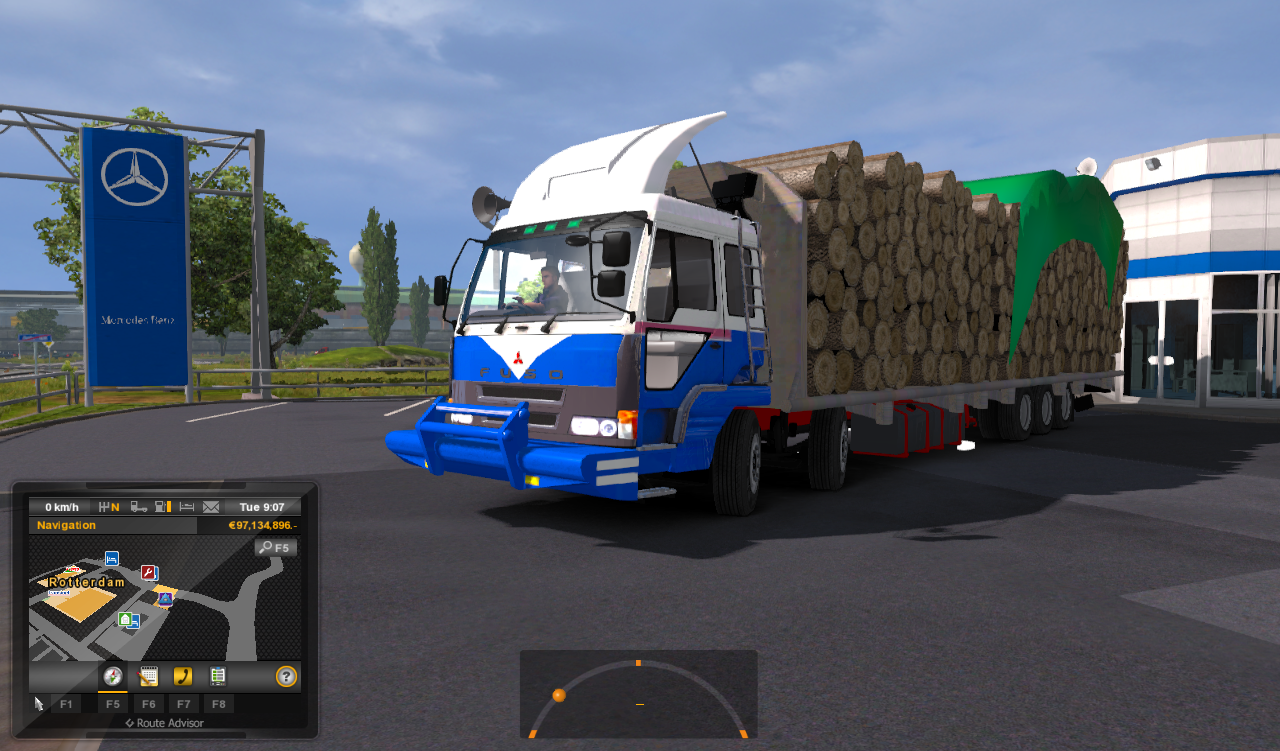 Mod ets2 indonesia Truck Fuso Tribal