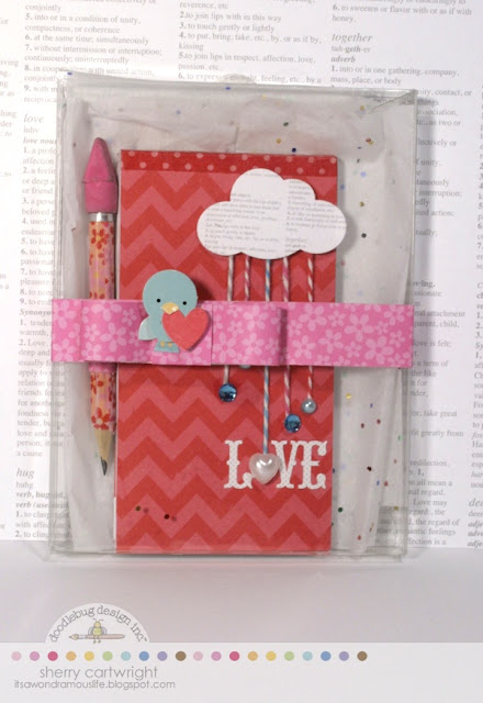 Doodlebug Design Inc Blog: Writing Love Notes Pad & Pencil Sets