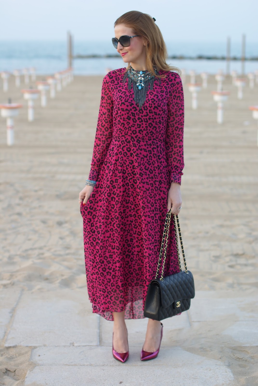 Gipsy style fashion outfit: chiffon maxi dress | Fashion and Cookies ...