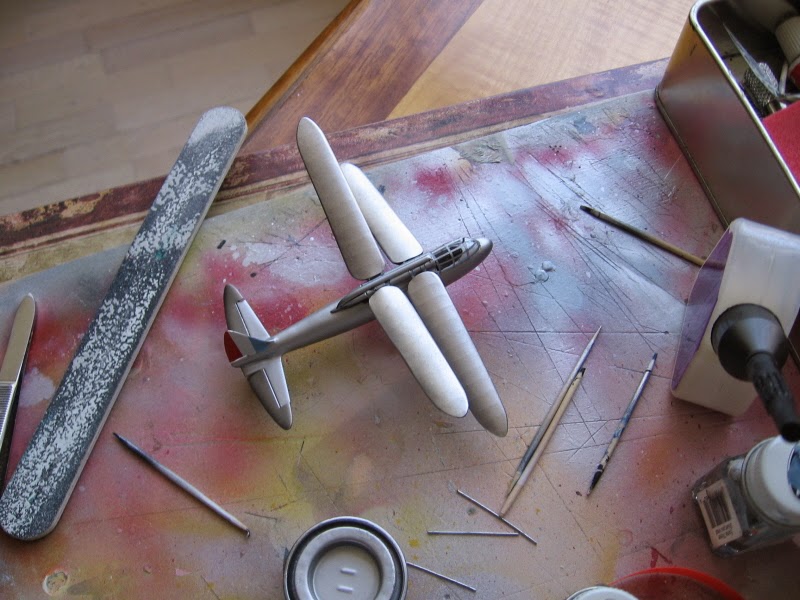 Riout 102T Alerion ornithopter, 1/72 Scratchbuilt - Ready for ...