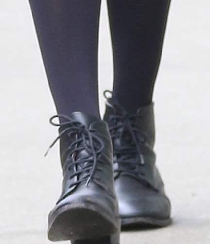 Celebrity Legs and Feet in Tights: Elsa Hosk`s Legs and Feet in Tights 4