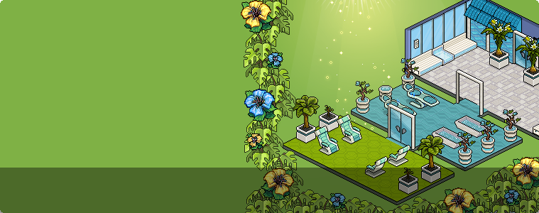 Coleção - Spa e Relax | Banco de imagens do Habbo Hotel - Acervo