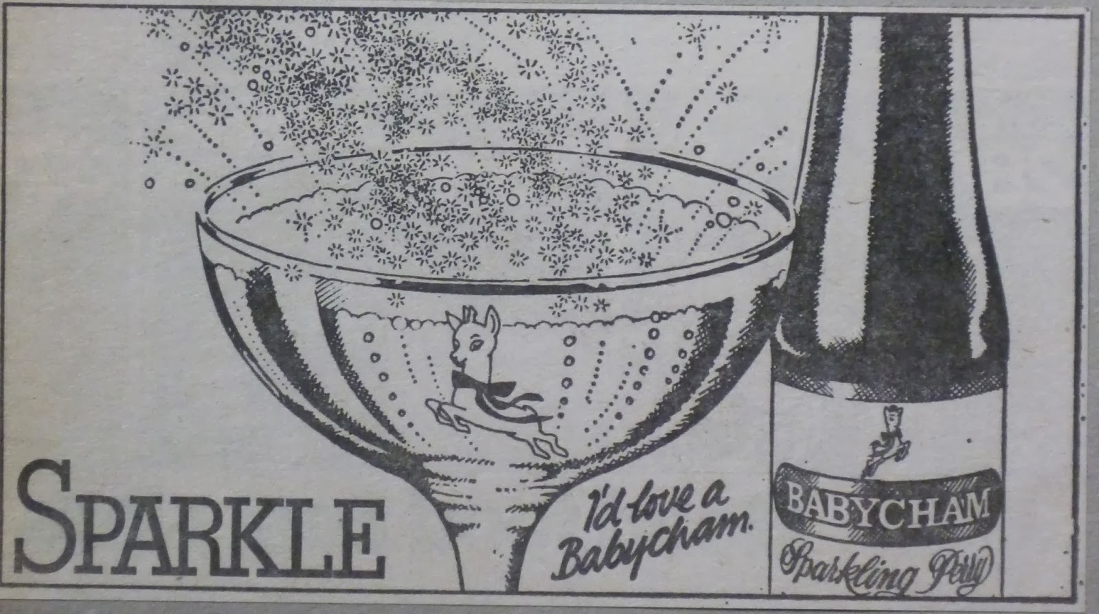 Hold The Front Page: Random Ad - Babycham (1980)