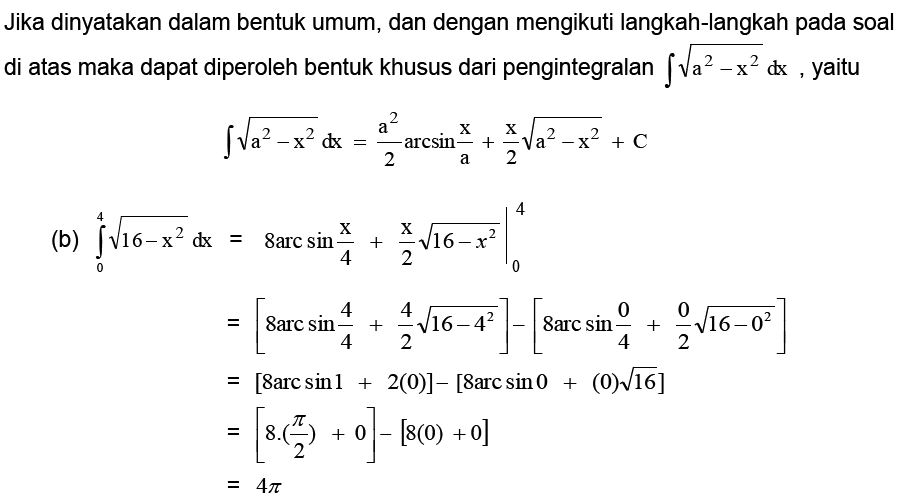 Menghitung Integral dengan Aturan Substitusi - Materi Lengkap Matematika
