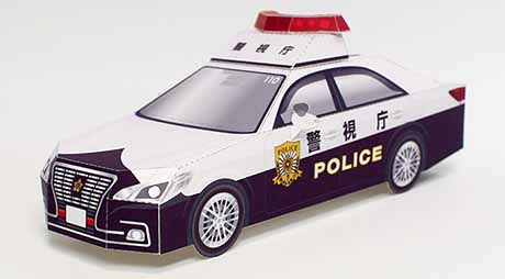 Japanese Patrol Car Papercraft | Paperized Crafts