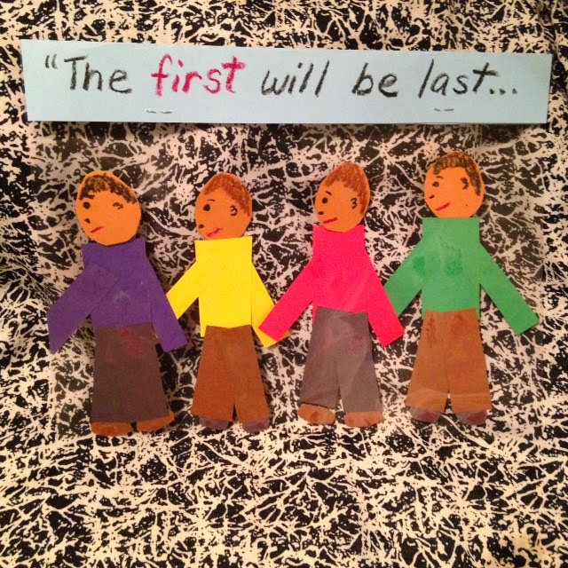 Children's Bible Lessons: Lesson - And The Last Shall Be First