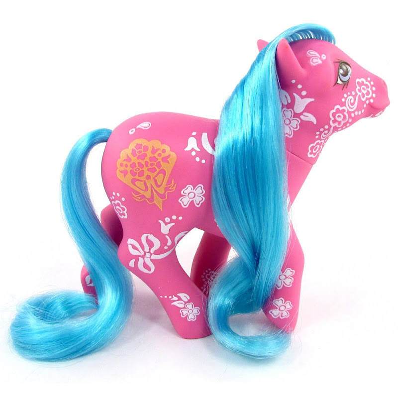 My Little Pony Sweet Blossom Year Ten Flower Fantasy Ponies G1 Pony ...