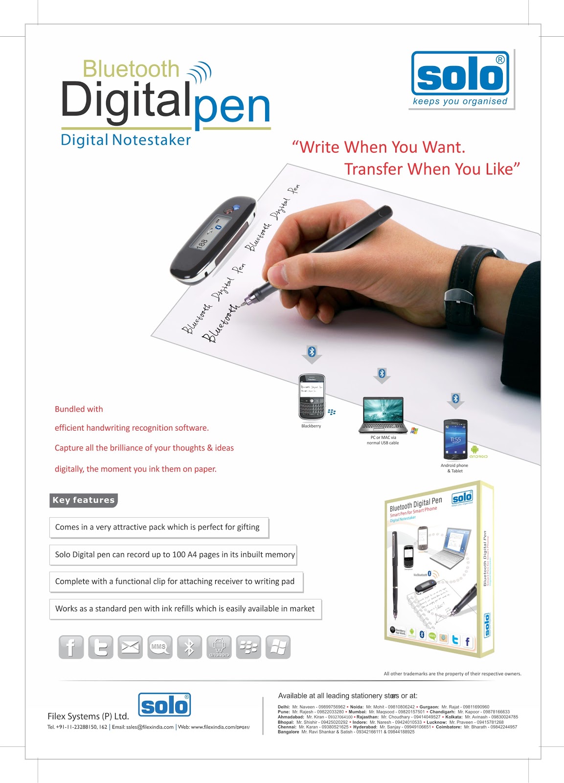 Review of Bluetooth Digital Pen