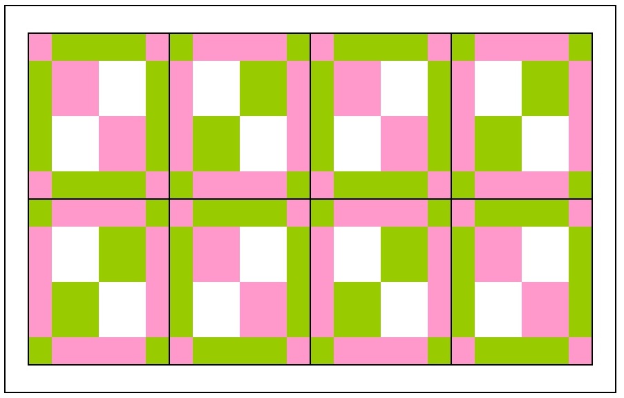 Happy Quilting: Disappearing 9 Patch Variation Tutorial