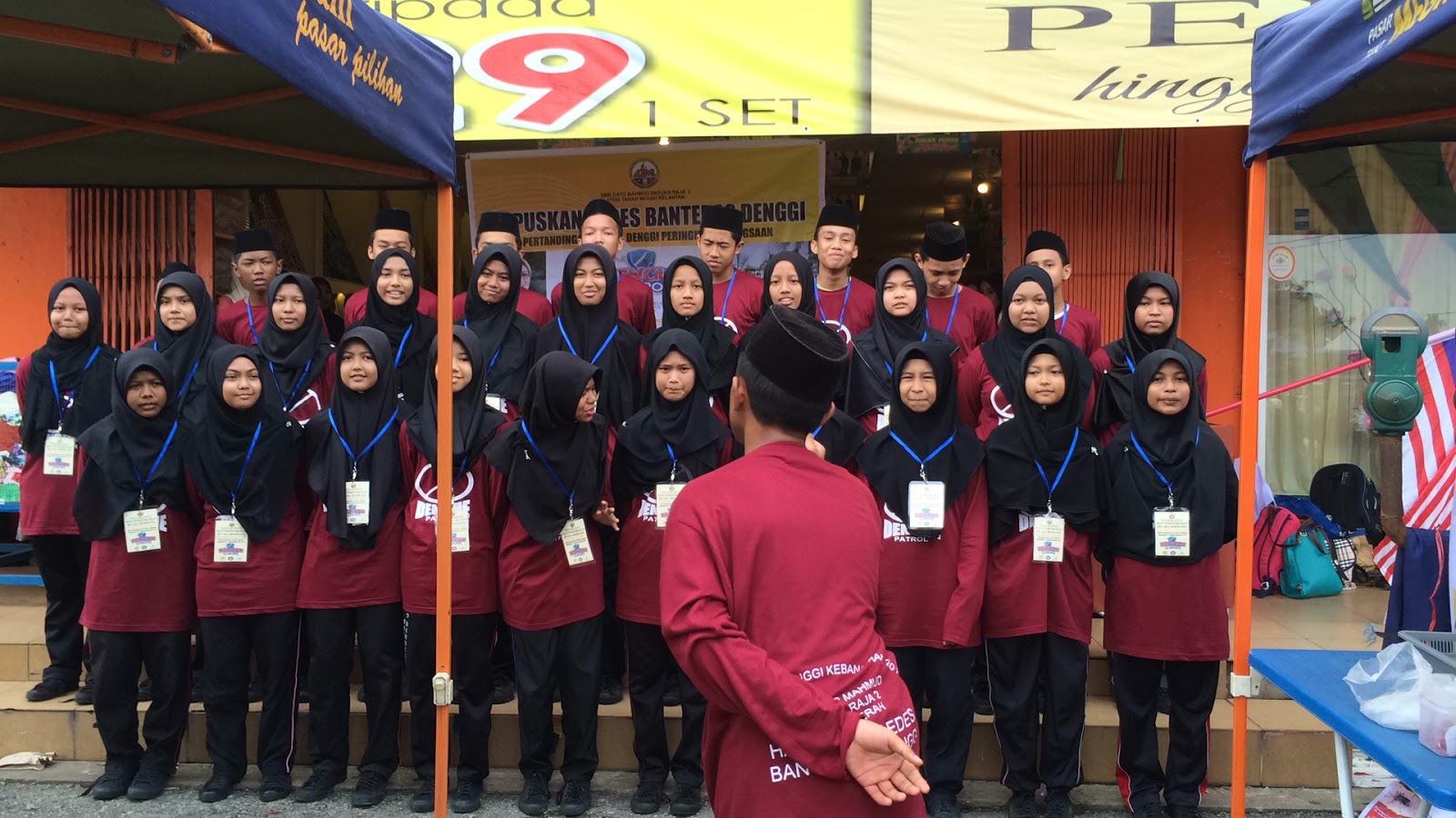 Dengue patrol smkdmpr2 - creative performance - at Pasar Tani | DENGUE ...