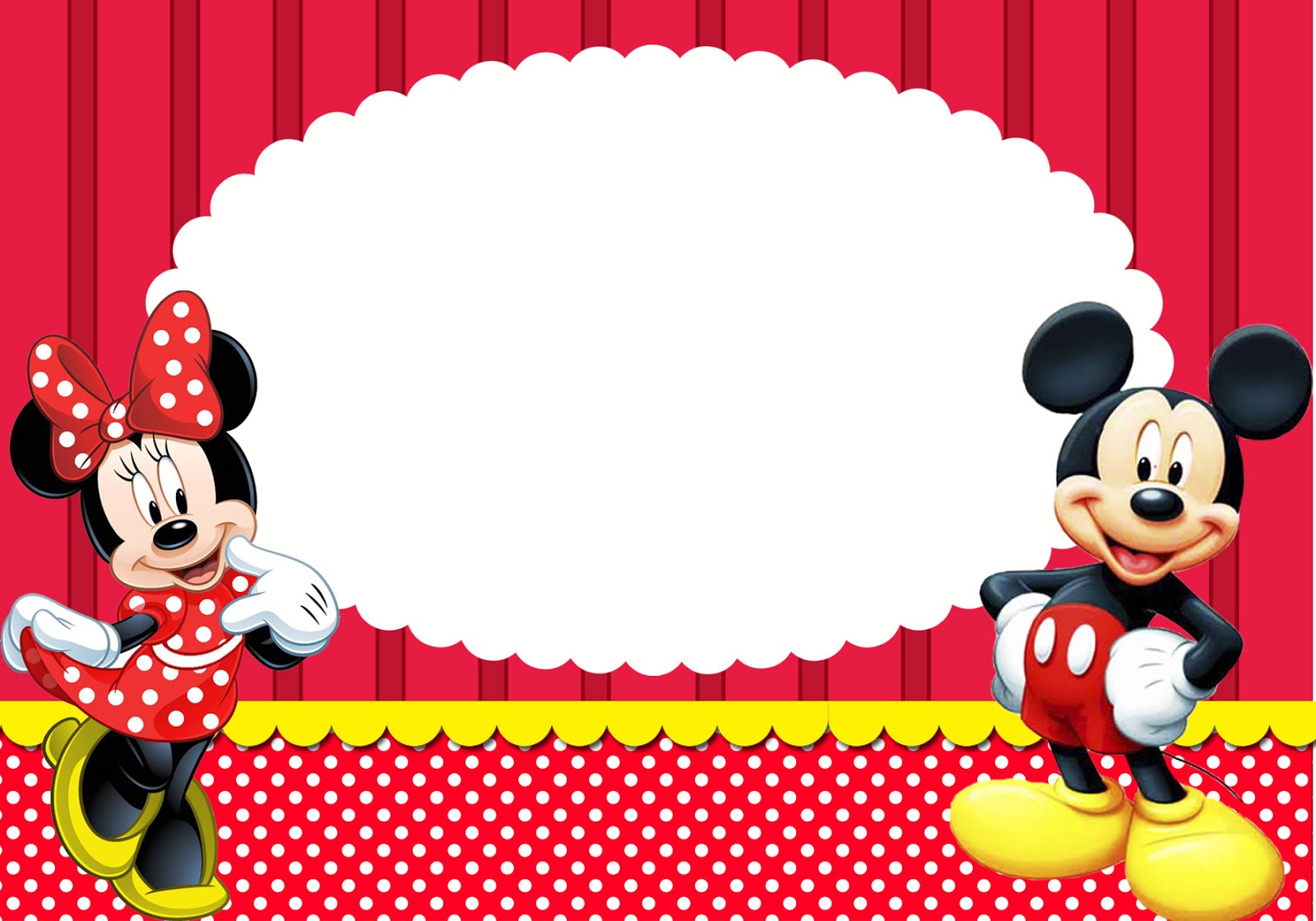 Mickey e Minnie | Montando minha festa