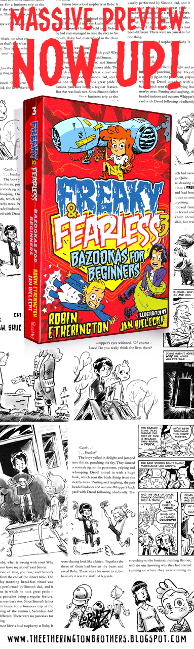 The Etherington Brothers: MASSIVE preview of Freaky and Fearless BOOK 3!