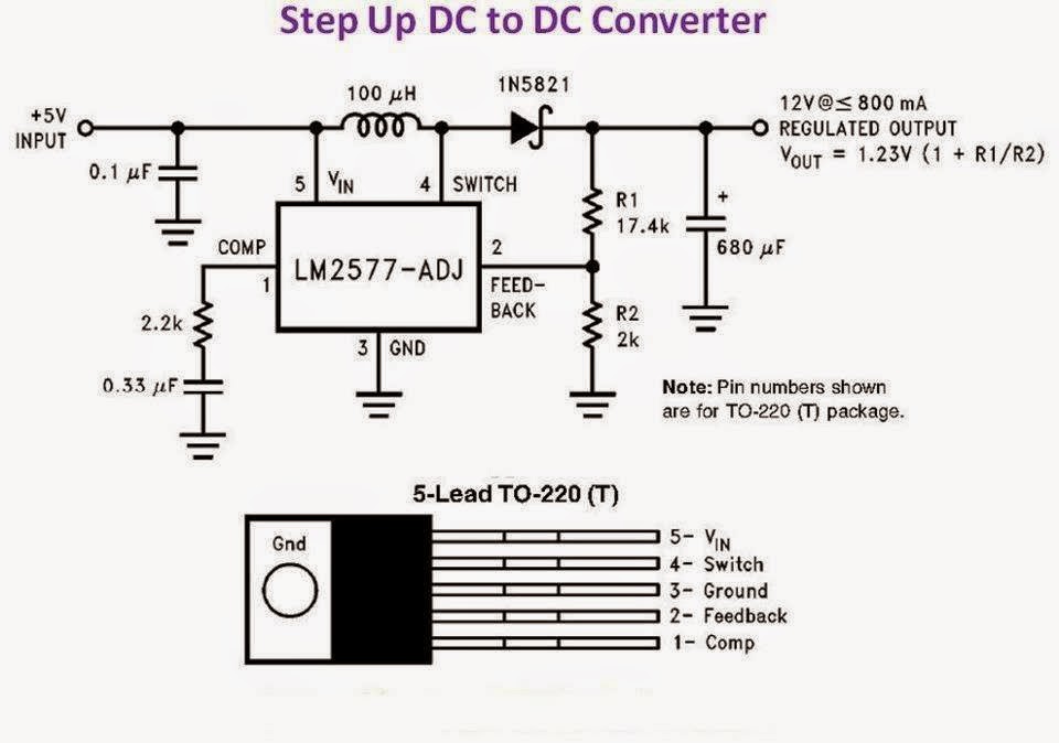 Electrical Engineering World: Step Up DC to DC Converter