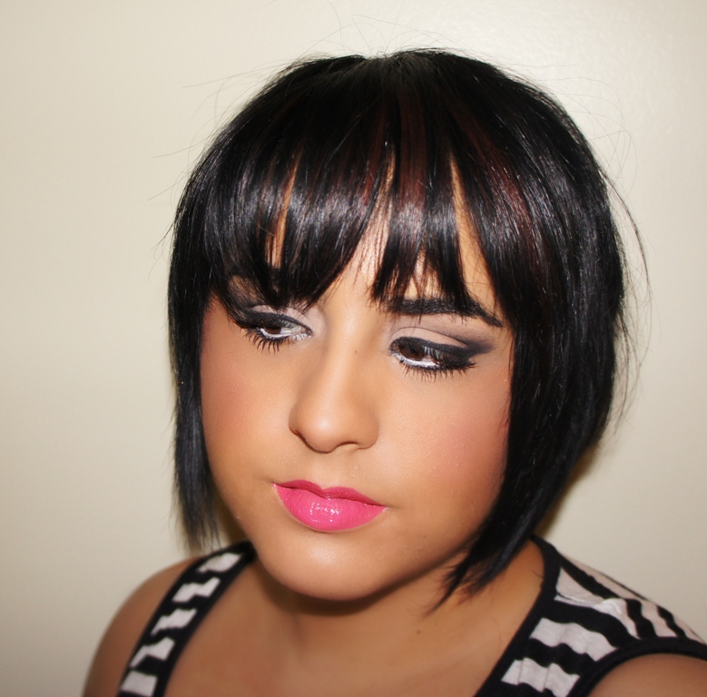 Adorned Faces Makeup: Modern 60's Inspired Makeup