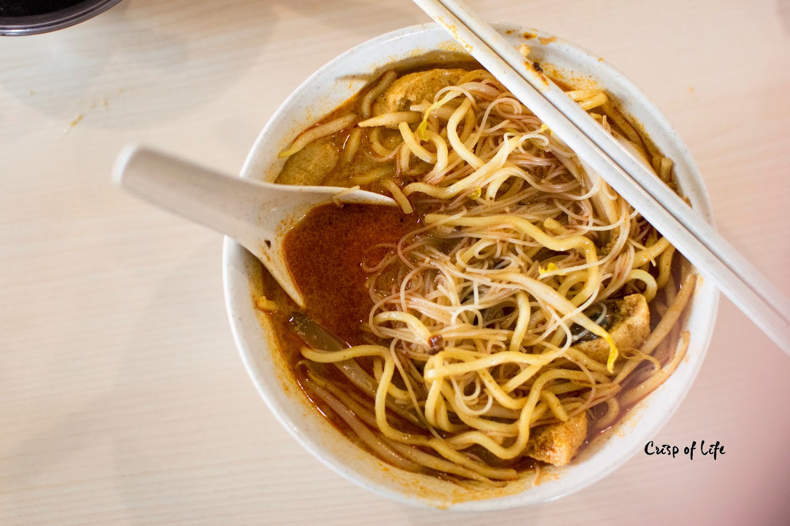 Hot Bowl White Curry Mee @ Jalan Rangoon, Penang - Crisp of Life ...