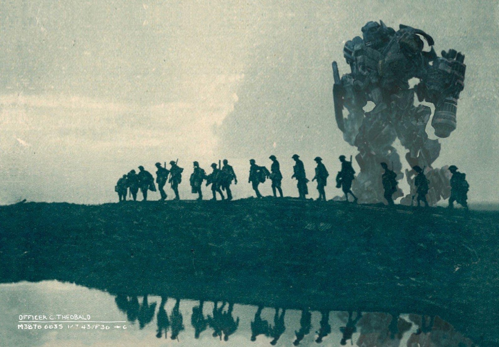 Transformers Live Action Movie Blog Tflamb Wwii Bumblebee Poster And