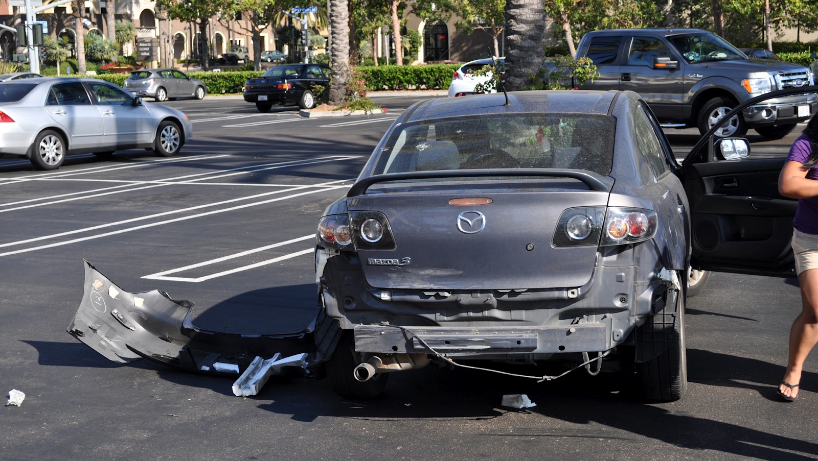 Just A Car Guy: Be careful, be smart, don't back out of a parking spot ...