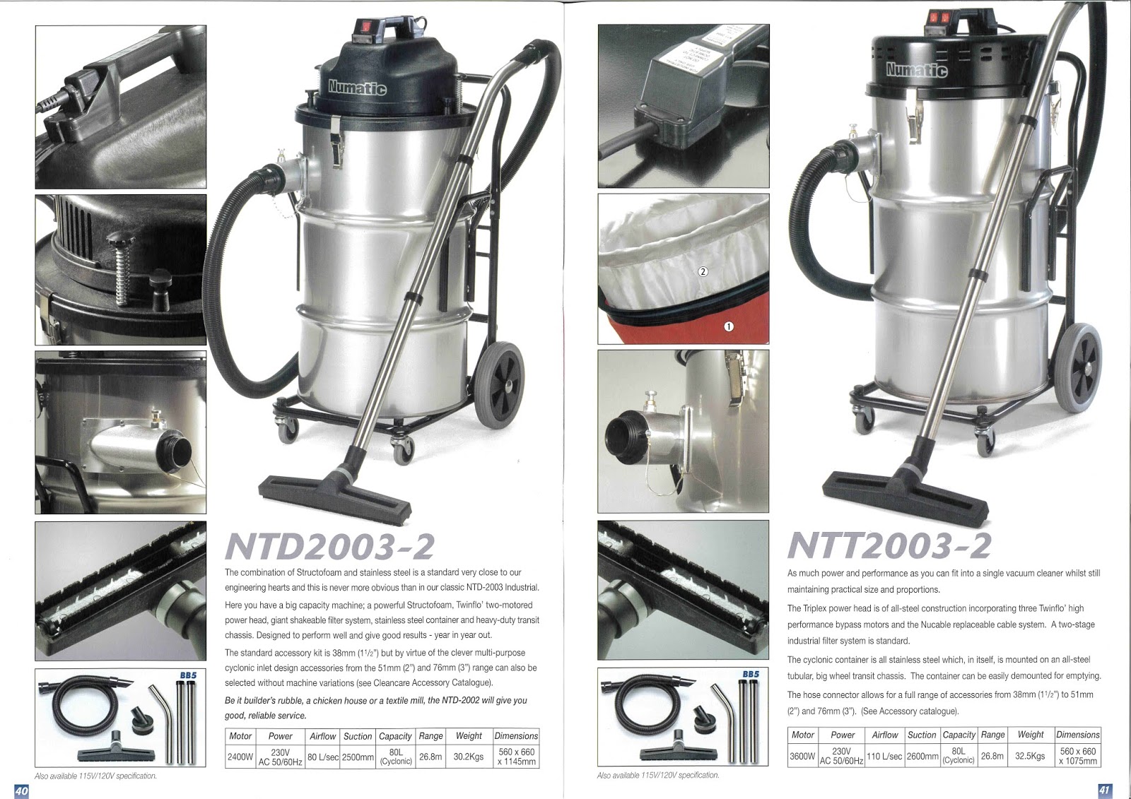 Numatic Cleancare 2009