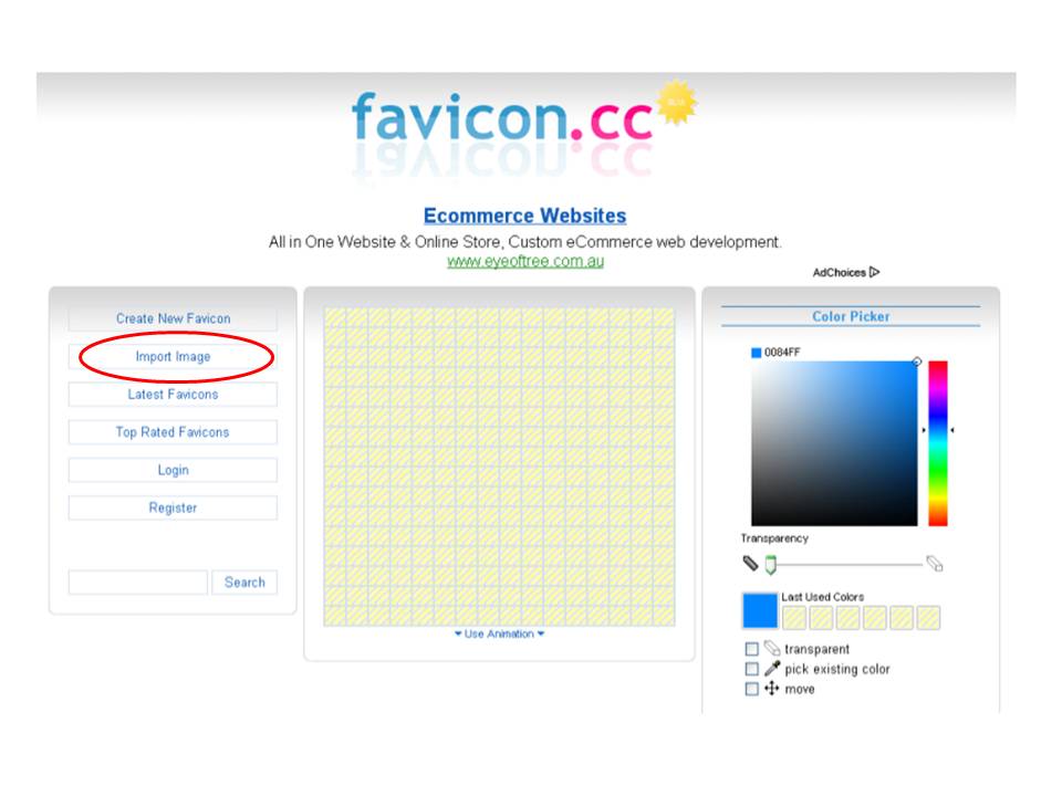 Teachable Moments: Tutorial - Make your own Favicon (instead of Website ...