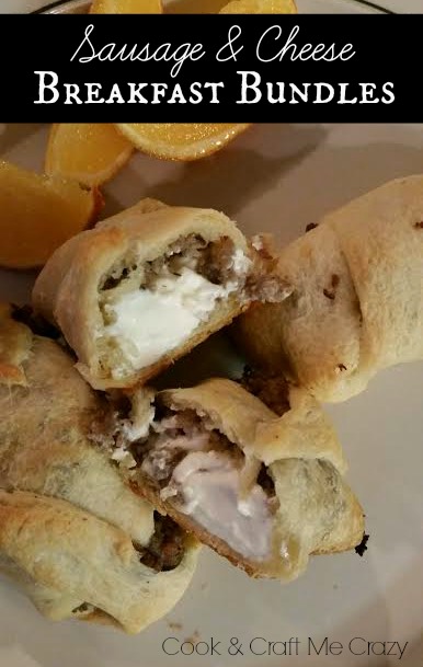 Cook and Craft Me Crazy: Sausage & Cheese Breakfast Bundles