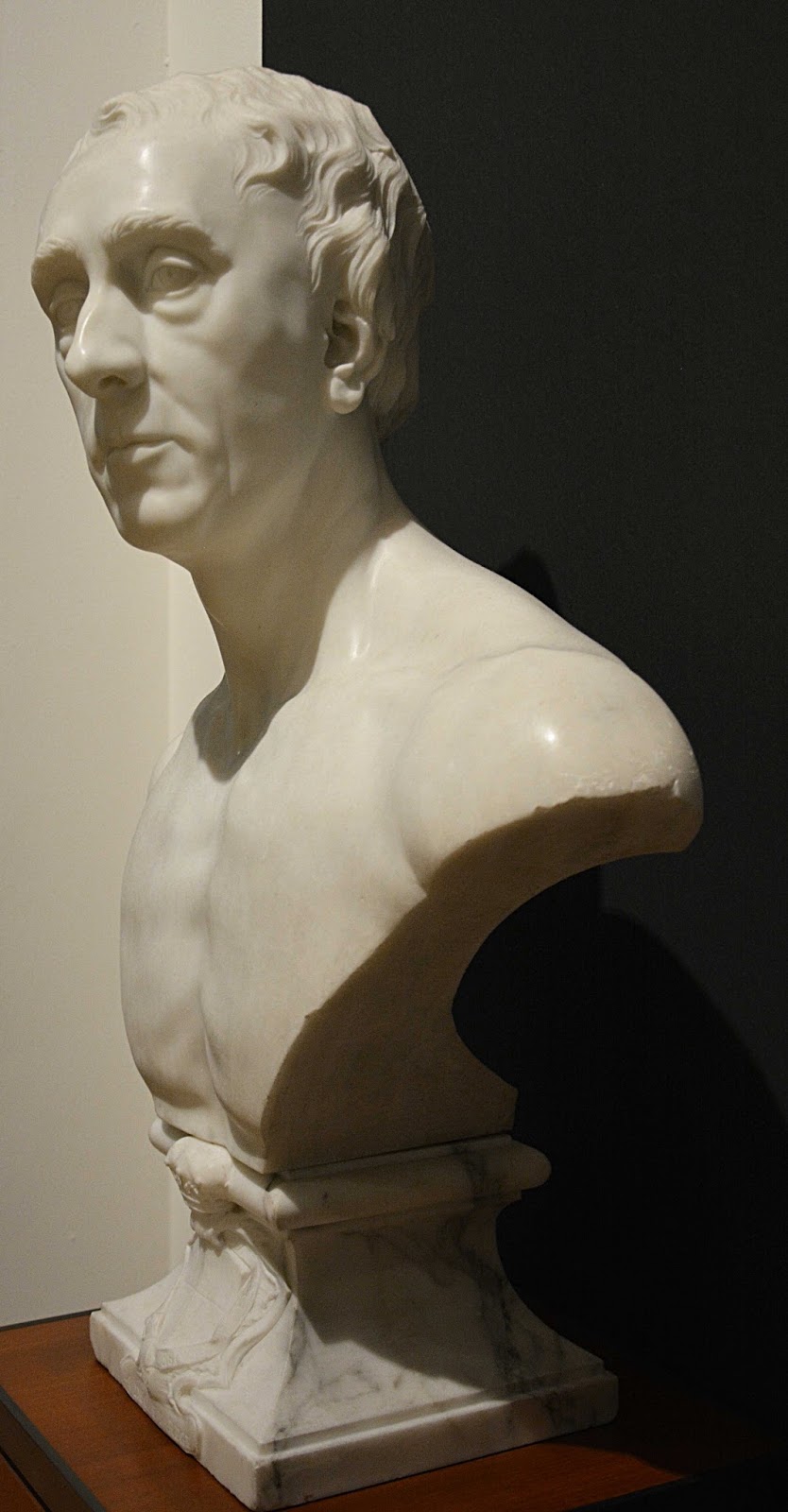 Bath, Art and Architecture: Marble Bust of Lord Chesterfield - National ...