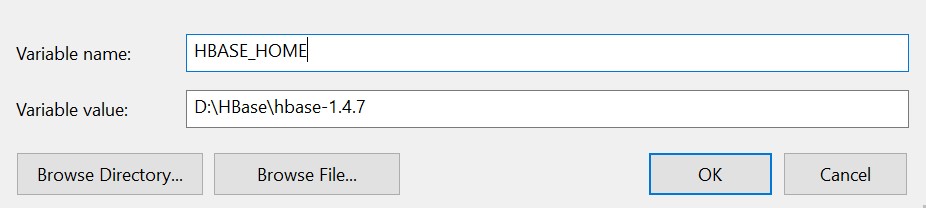 TALK GRID (Cloud Trainer): HBase installation on Windows 10