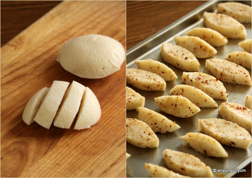 Erivum Puliyum: Baked Idli Snack | Crispy Idli Fry | Healthy Snack