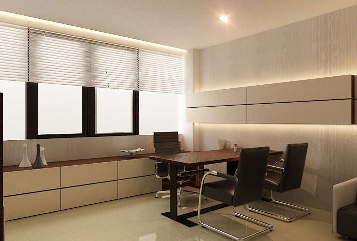 Modern interior design: Proyek perkantoran