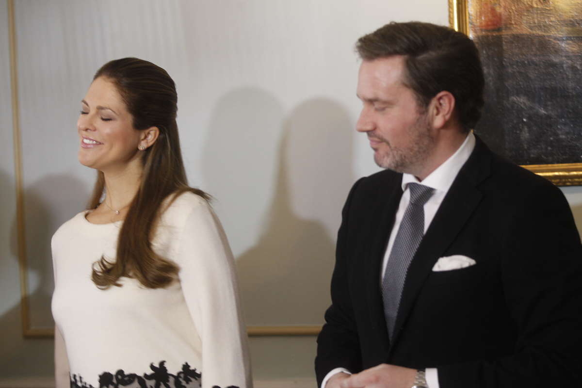 Princess Madeleine visit to Gavle Castle