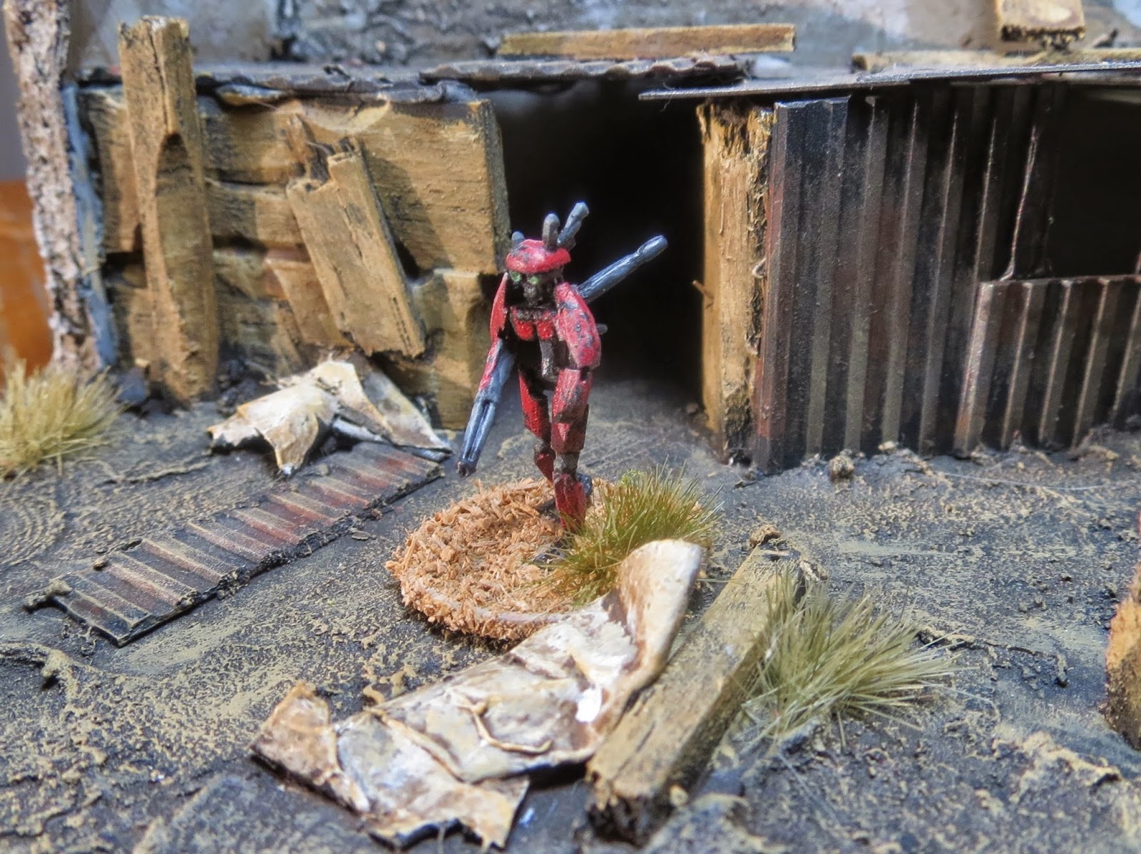 The Dog's Brush: 15mm Shapeways robot