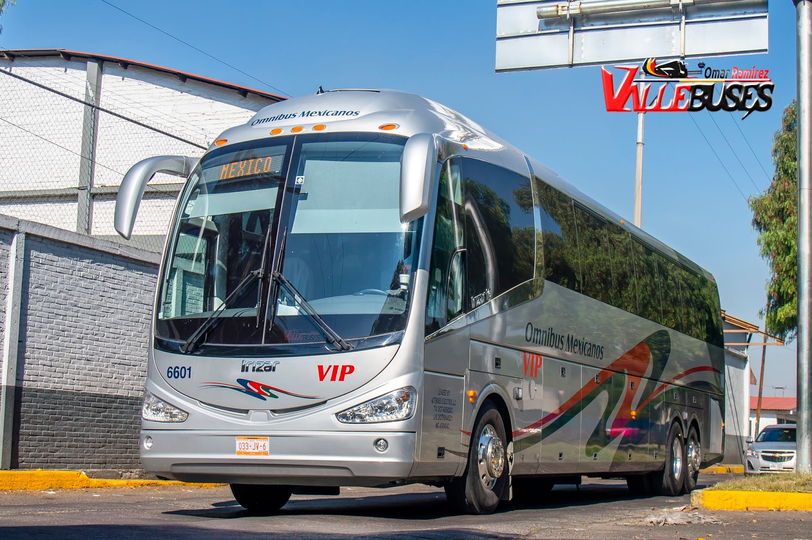 Vallebuses: 03390 - Ómnibus Mexicanos VIP