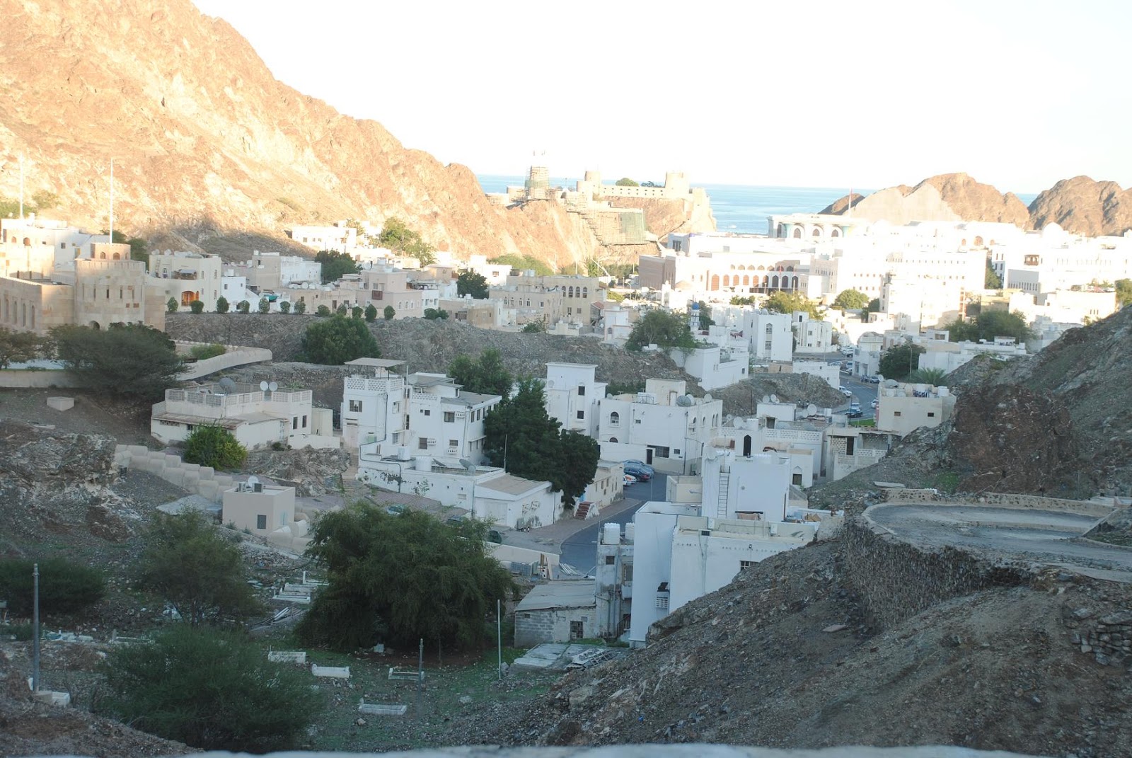 Mandhari ya Mji wa Mascat Oman - ZanziNews