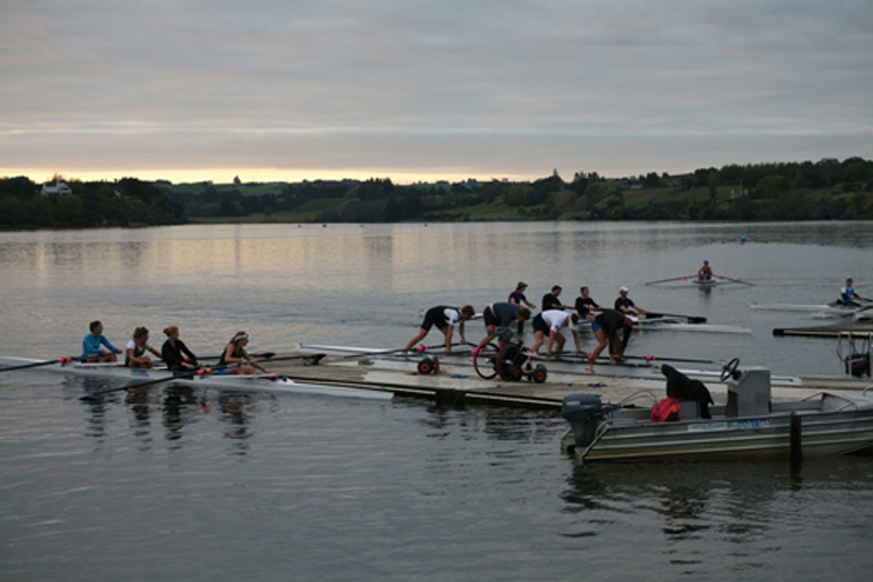 'Hear The Boat Sing': NZ Team At Lake Karapiro