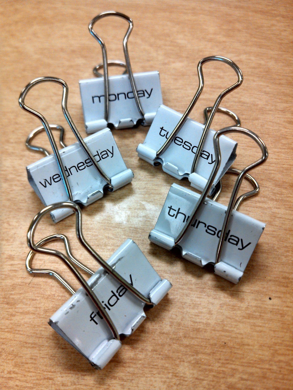 Restructuring Algebra: #Made4Math - Labeled Binder Clips
