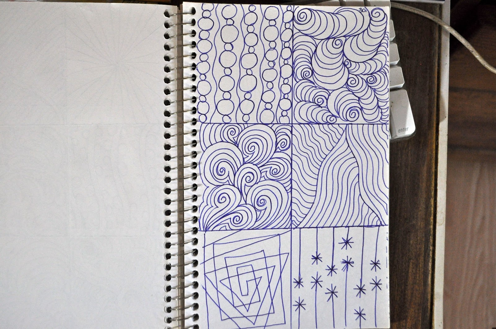 LuAnn Kessi: Sketch Book.....Background Fillers 2