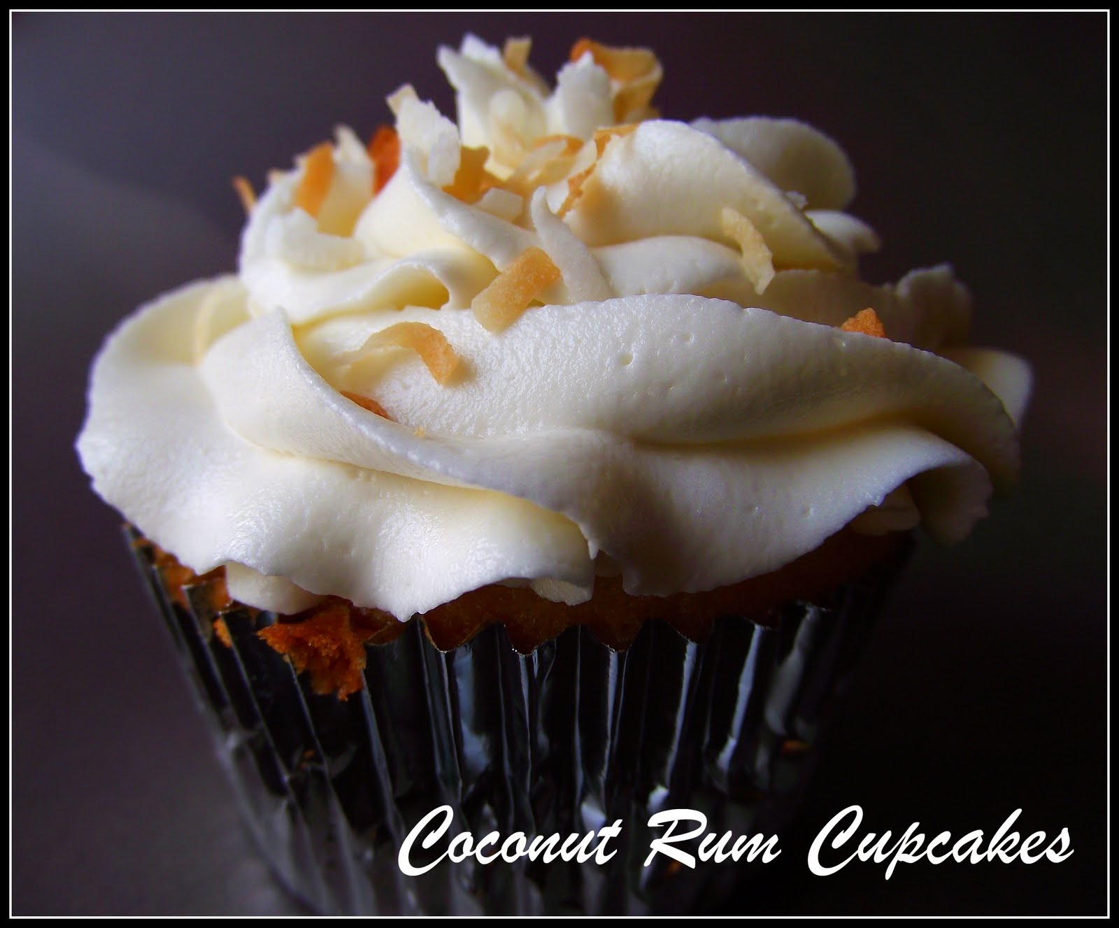 Wingledings: Coconut Rum Cupcakes