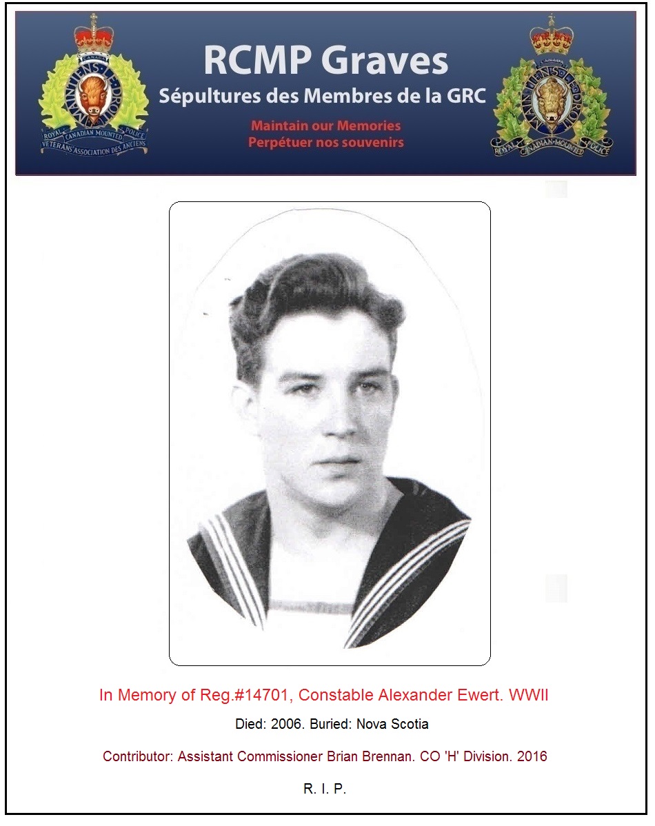 RCMP/GRC Grave Discovery & Information Website: www.rcmpgraves.com: In ...