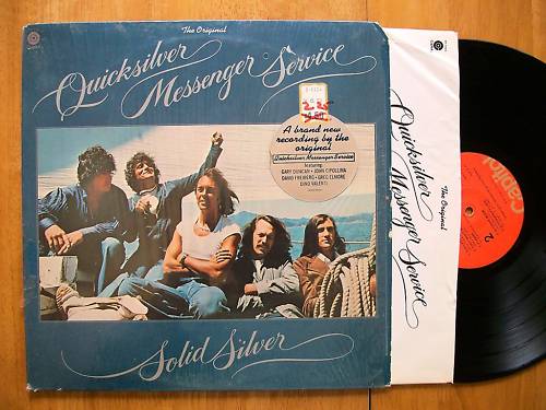CONCRETE ROCK: QUICKSILVER MESSENGER SERVICE - SOLID SILVER 1975