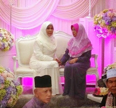 5 Gambar Majlis Perkahwinan Ruminah Sidek Dengan Orang Jelai