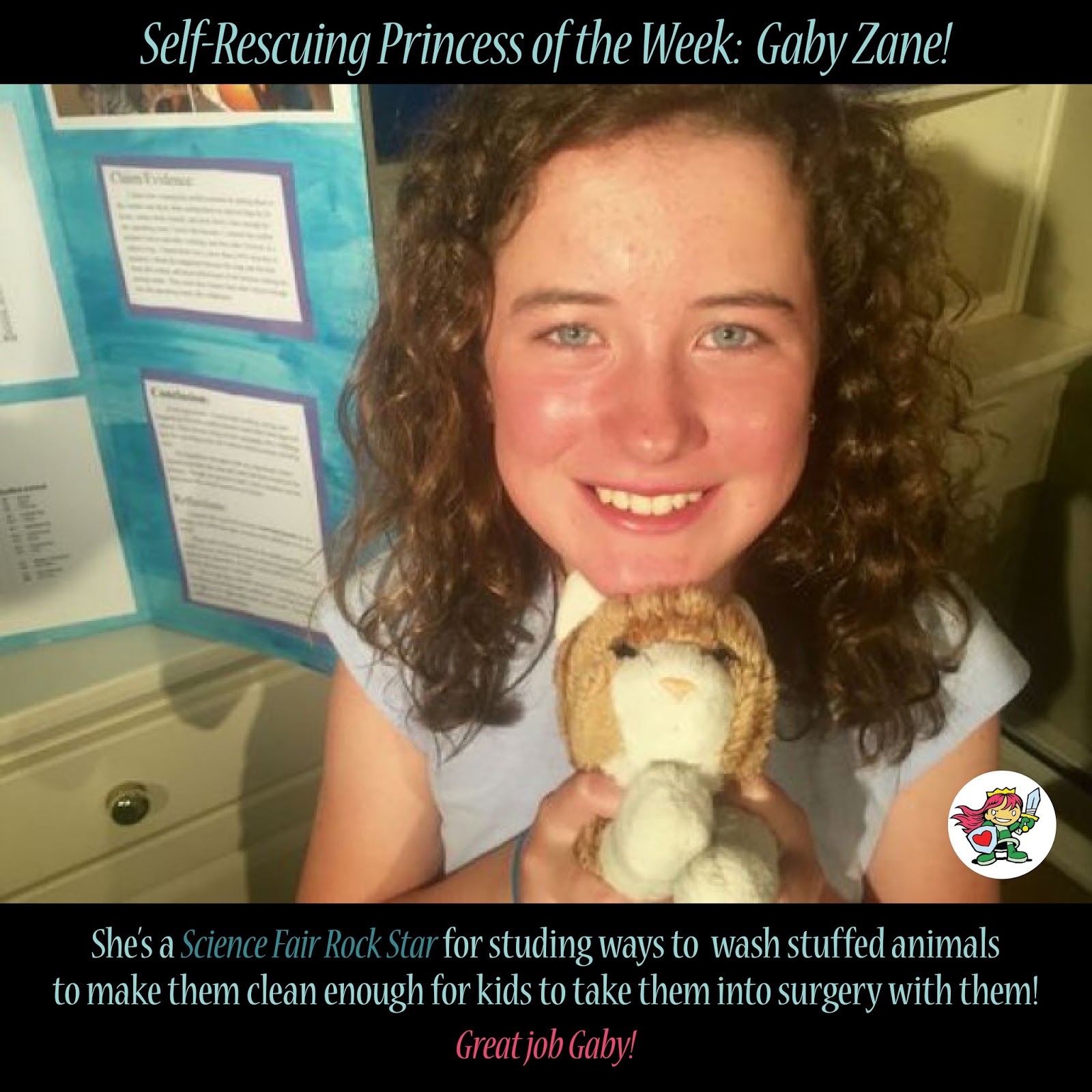 Self-Rescuing Princess of the Week: Gaby Zane ~ Self-Rescuing Princess ...