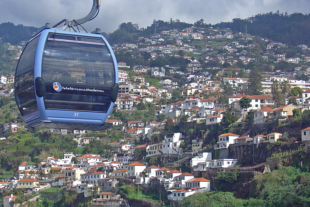 Teleférico Funchal, Madeira - portugal