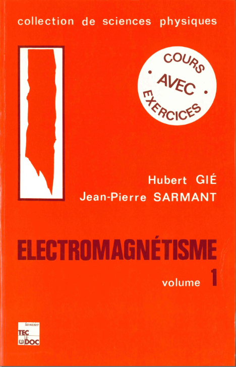 Électromagnétisme cours et exercices corrigés